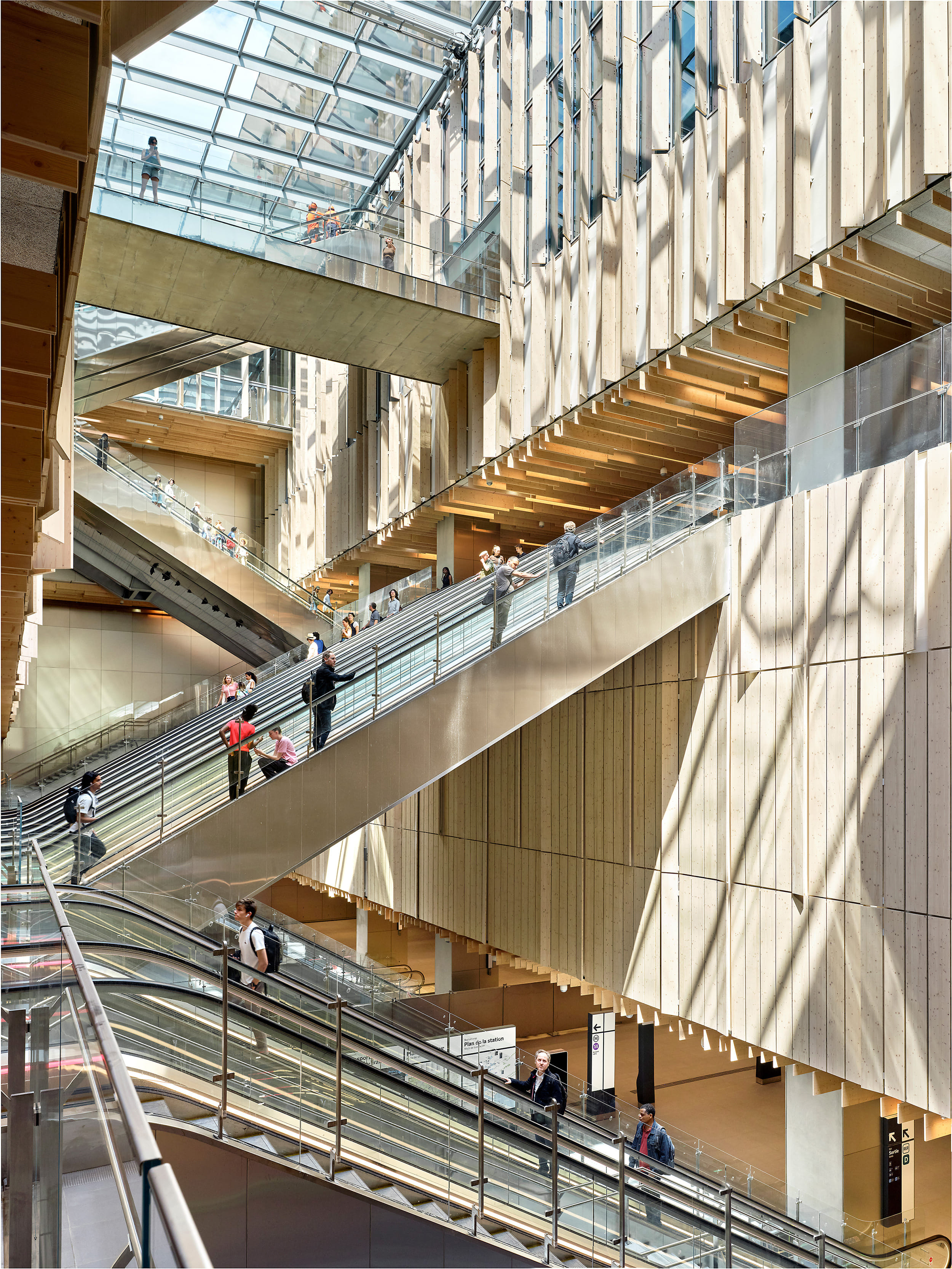 Just in time for the Summer Olympics, Kengo Kuma's Saint-Denis–Pleyel ...