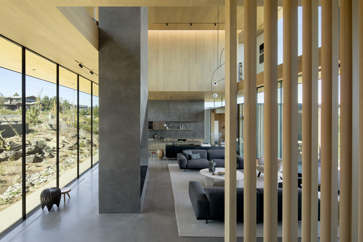 Tetherow Overlook House | Hacker Architects | Archinect