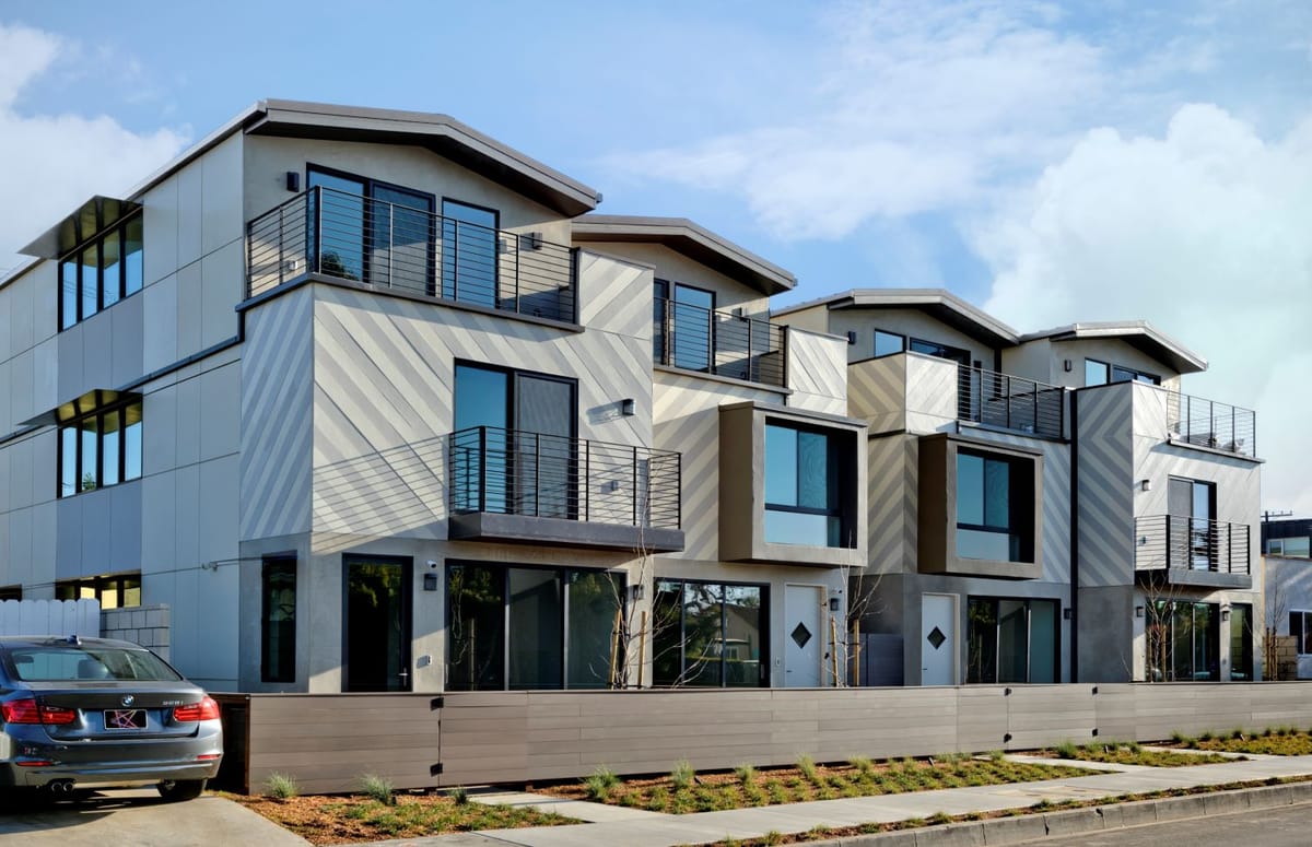 Venice Townhomes | Plant Prefab | Archinect