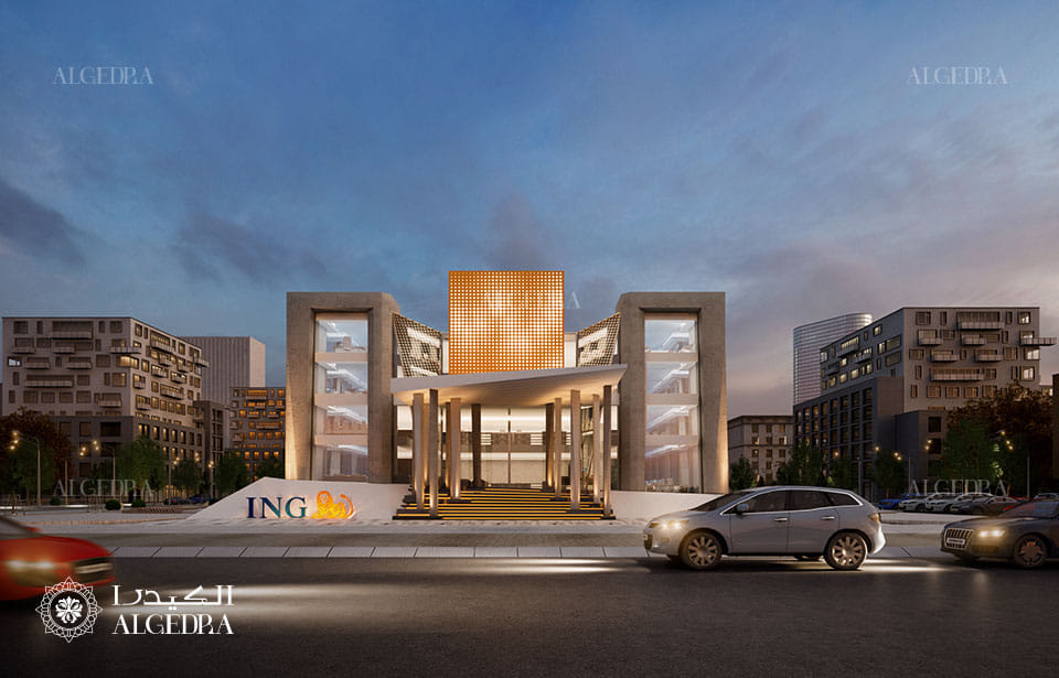 Bank building design | Algedra Design | Archinect