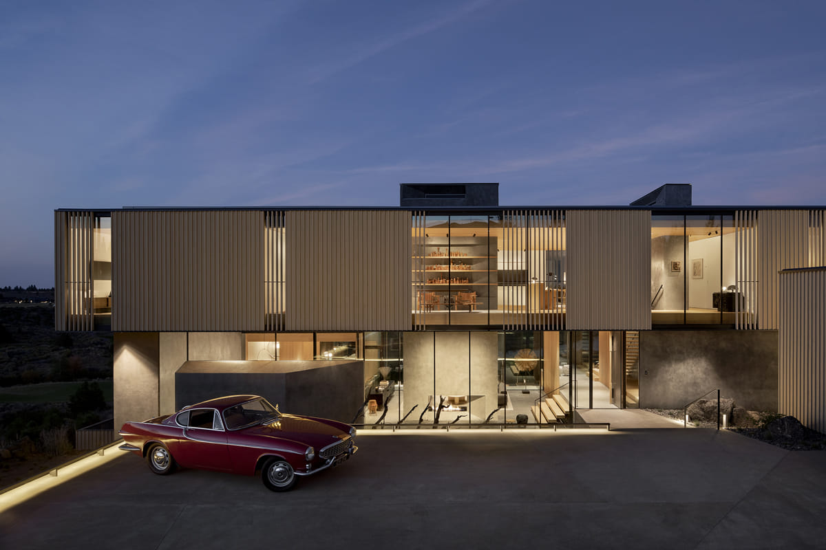 Tetherow Overlook House | Hacker Architects | Archinect