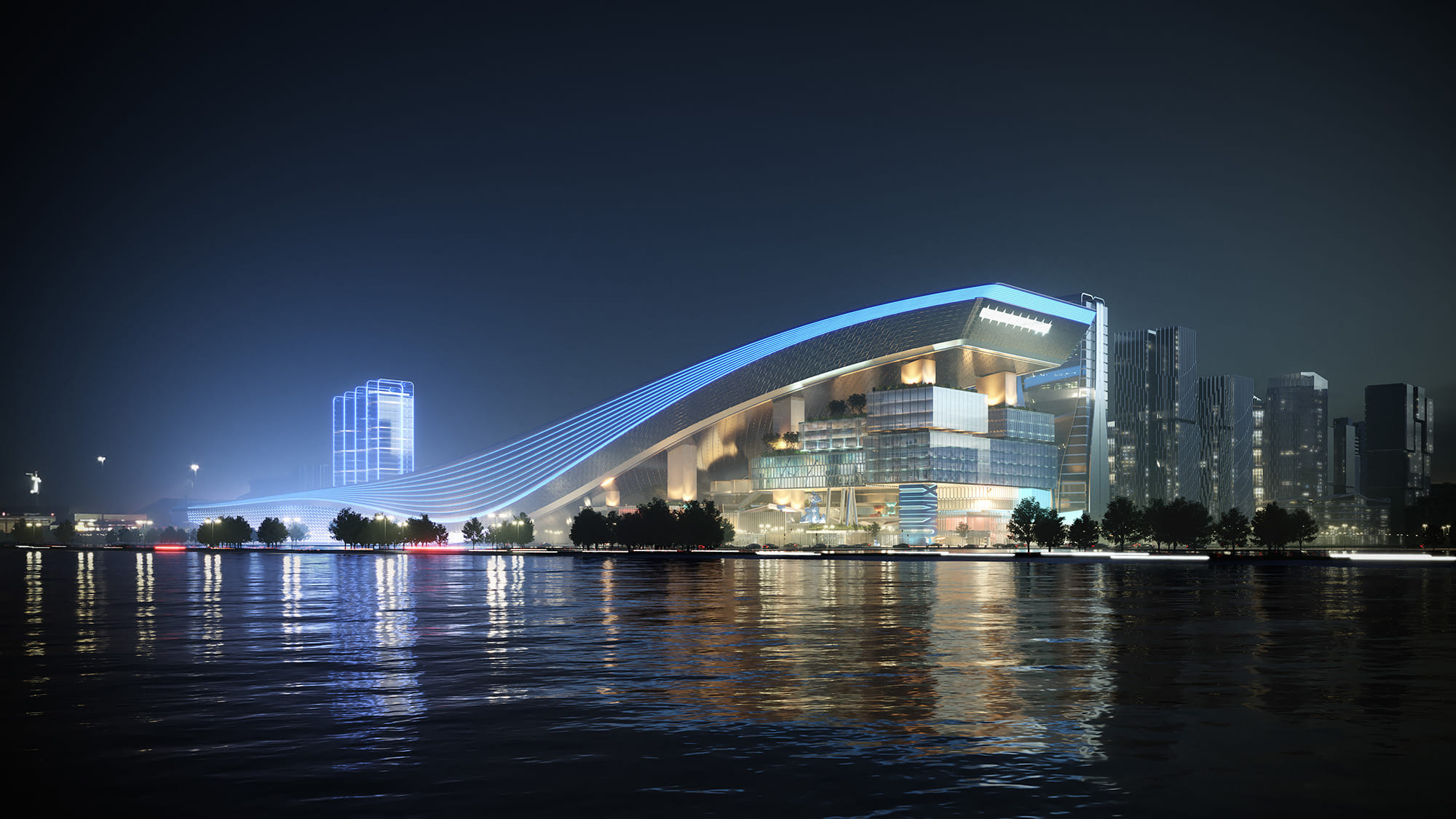 10 Design Creates World’s Largest Indoor Ski Centre | 10 Design | Archinect