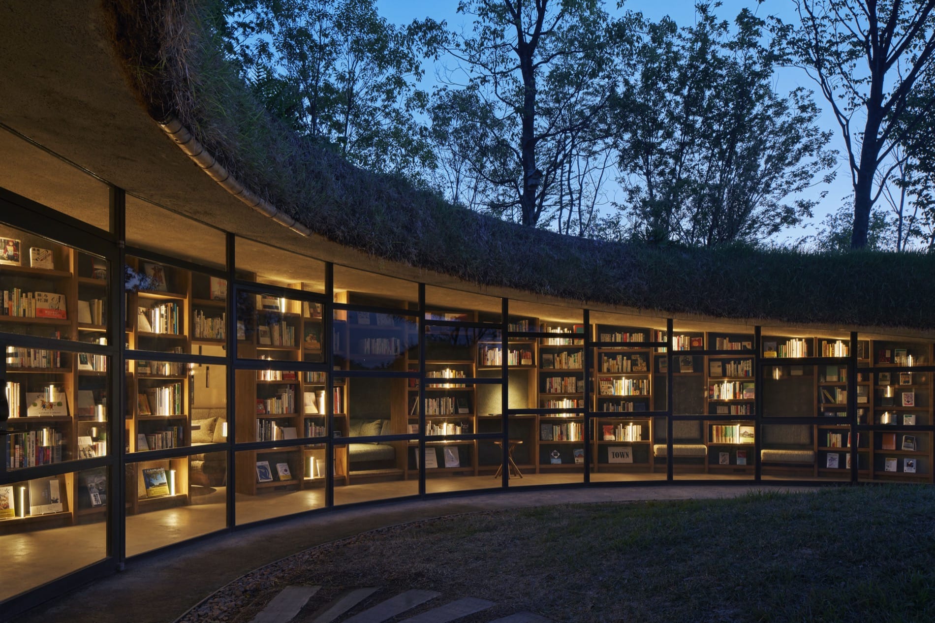 A submerged Japanese library by Hiroshi Nakamura & NAP as a ‘tranquil ...