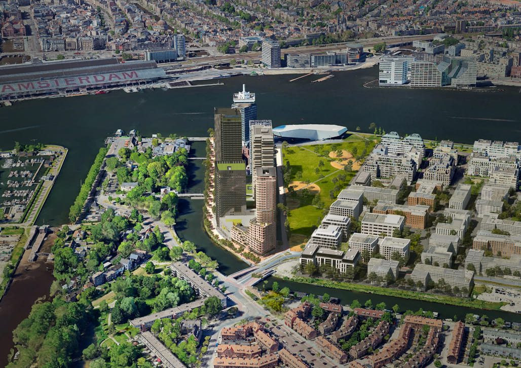 Construction to begin on 'energy-positive' brick tower by Mecanoo in ...