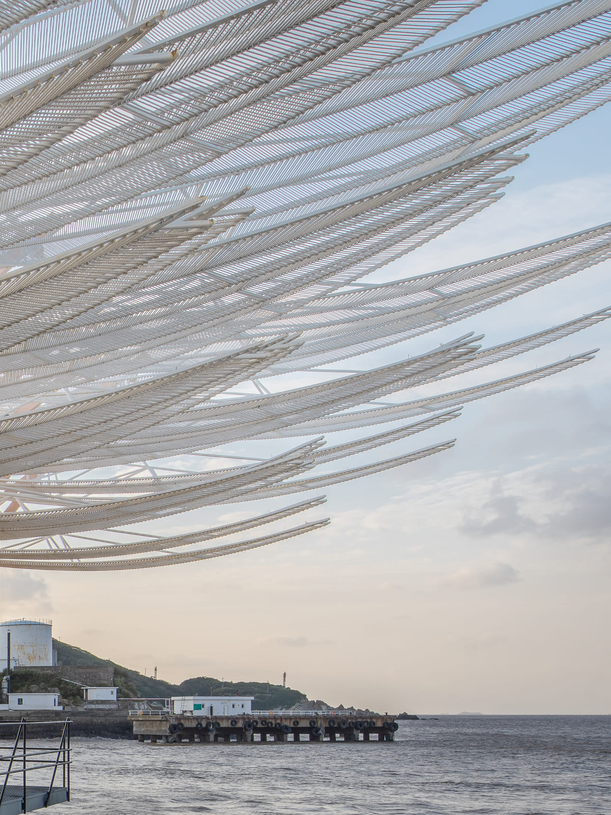 The Seaside Pavilion on Chaishan Island | GN Architects | Archinect