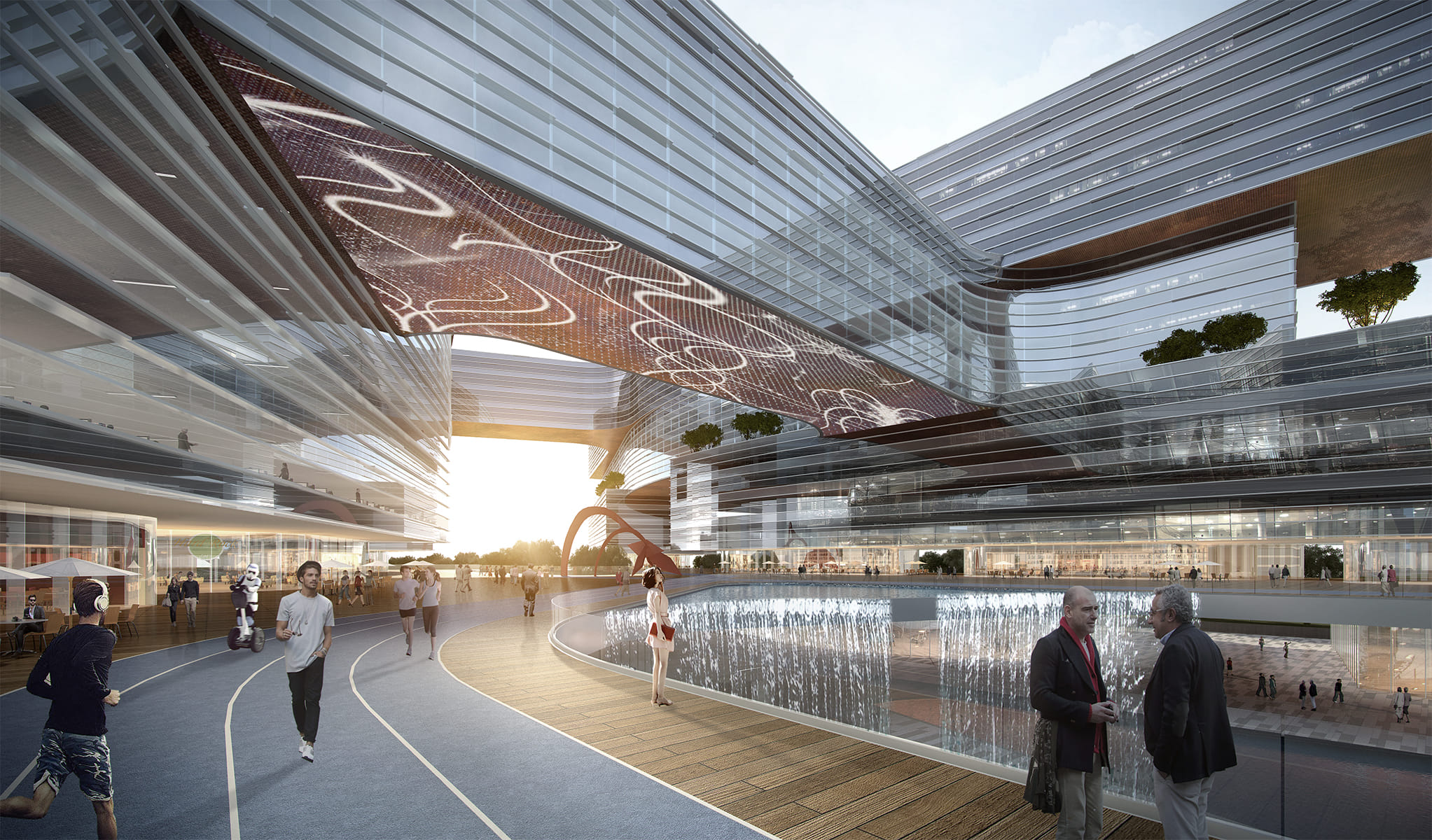 Pingan High-Tech Park | Dplus Studio | Archinect