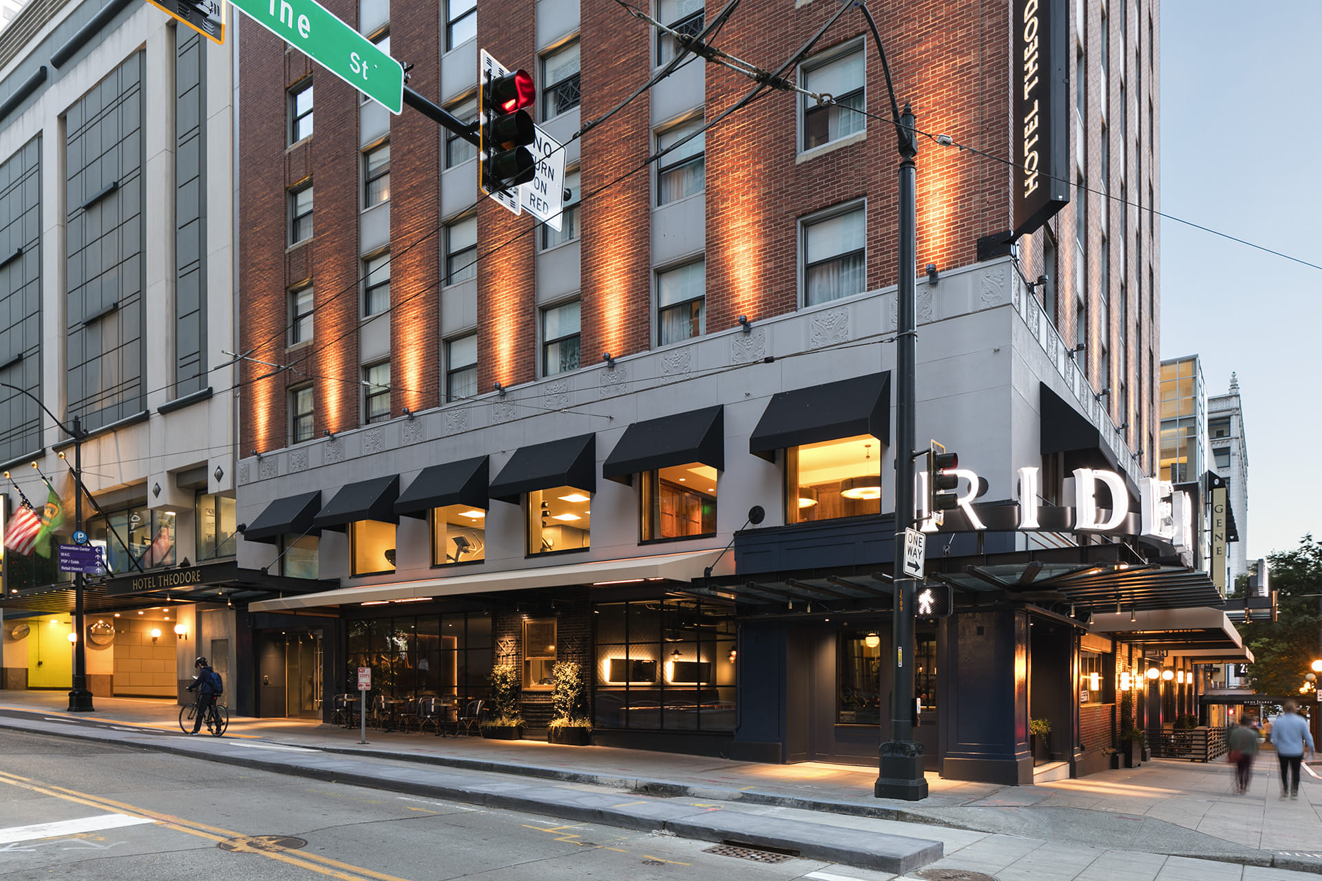 Hotel Theodore & Rider Restaurant | Cushing Terrell | Archinect