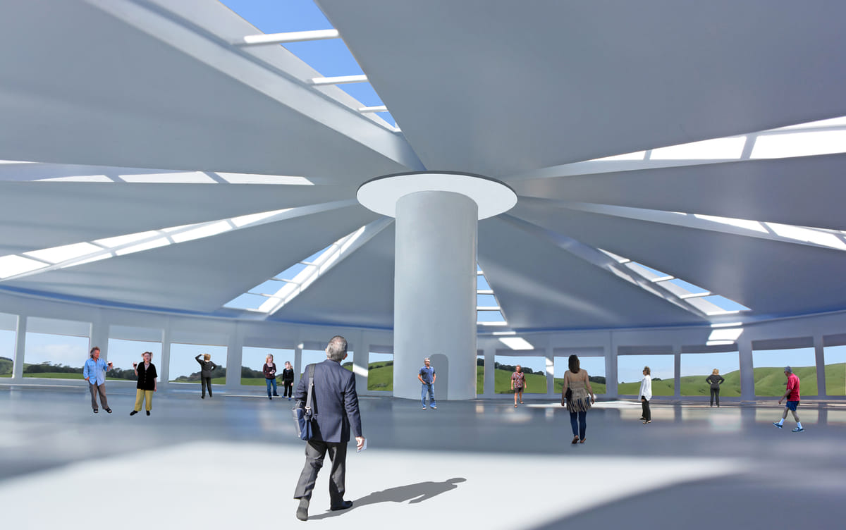 The Solar Wind Pavilions | michael jantzen | Archinect