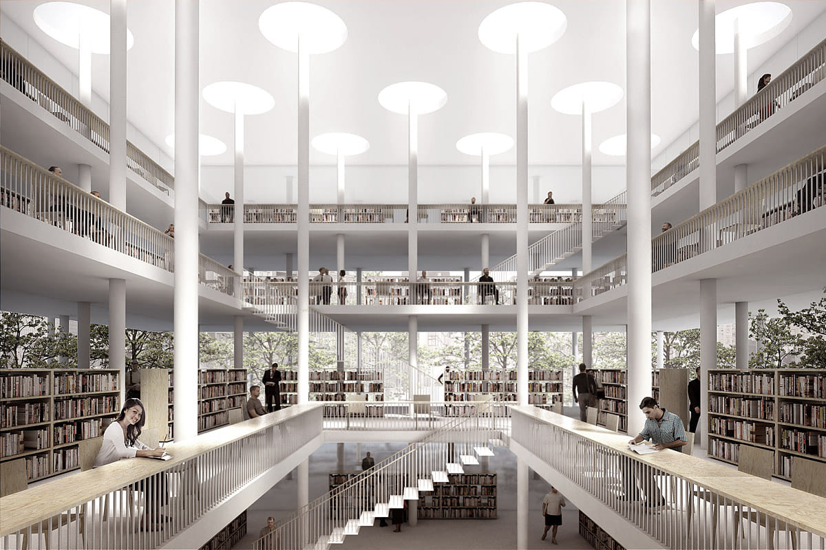 JAJA Architects Among Winners at Daegu Gosan Public Library Competition