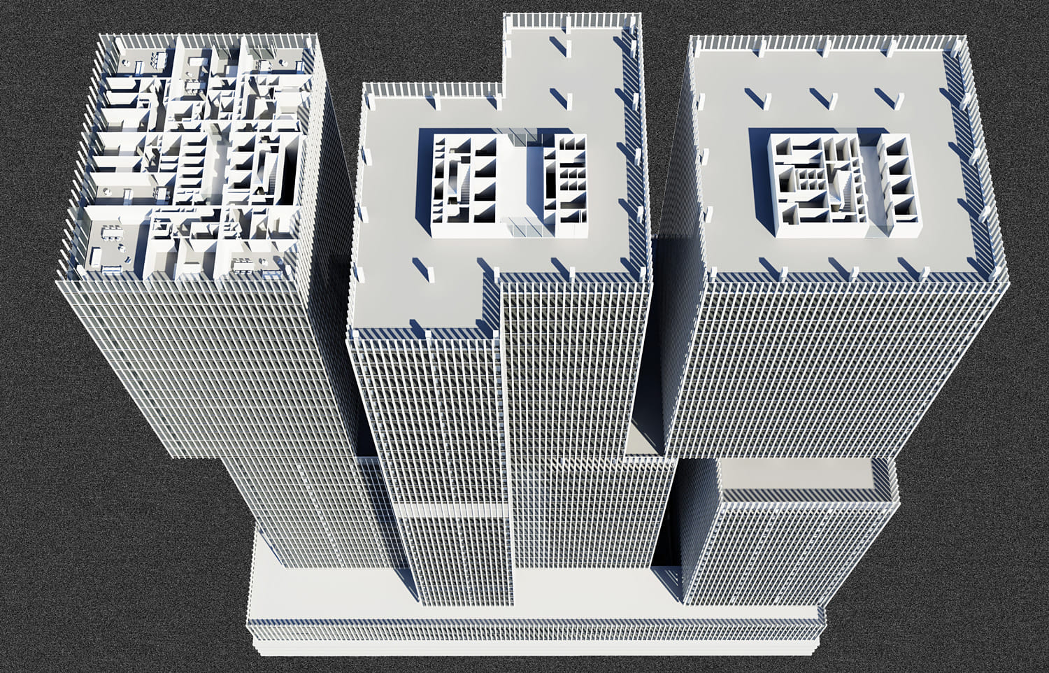 OMA completes De Rotterdam “Vertical City” Tower | Gallery | Archinect