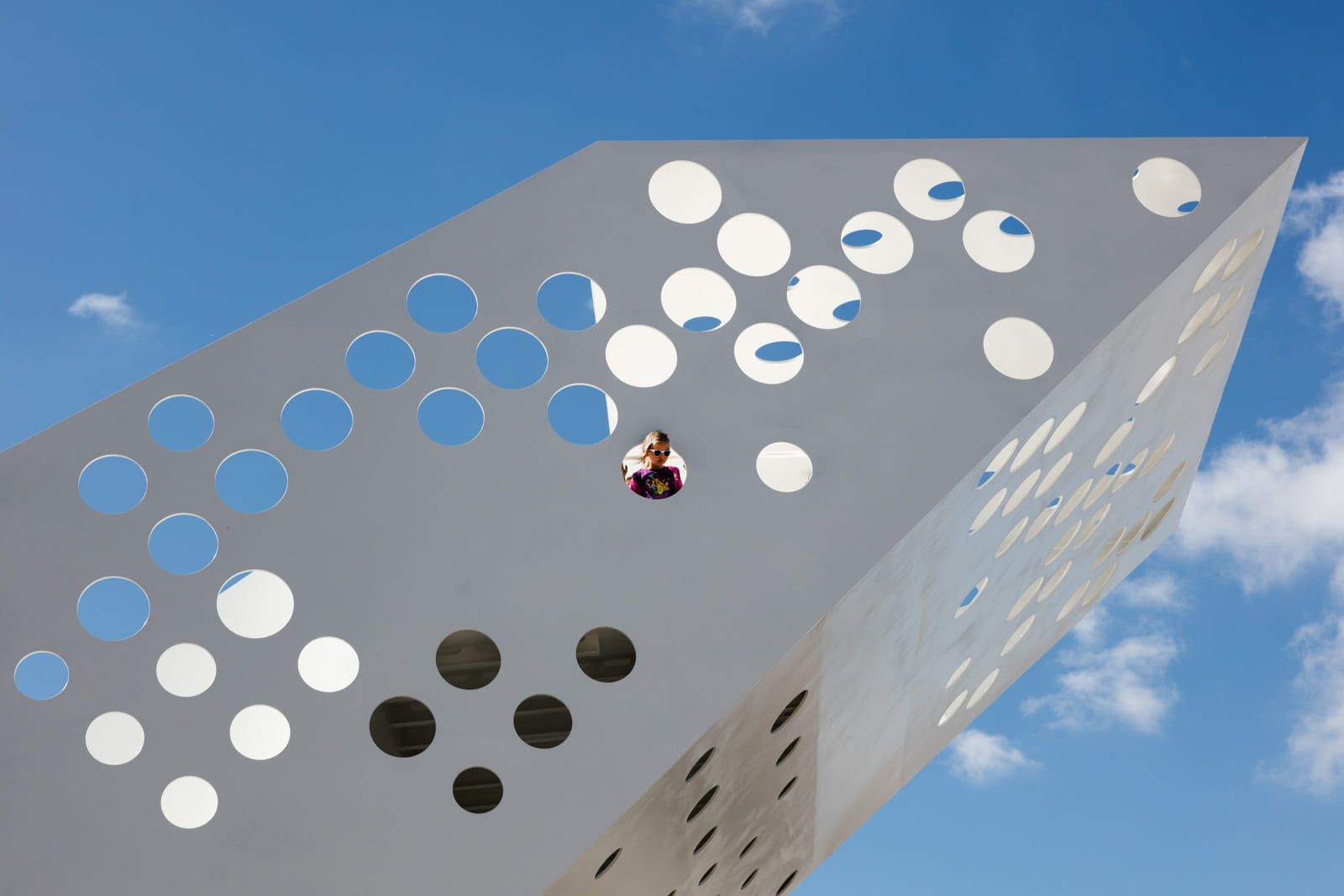 Perforated "Sailing Tower" spotlights Denmark's commercial Aarhus ...