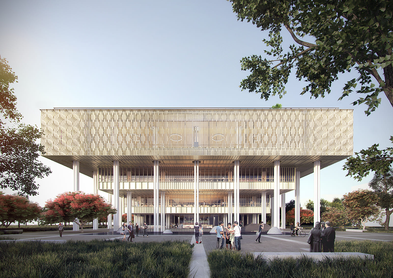 Construction begins for Mecanoo-designed Tainan Public Library