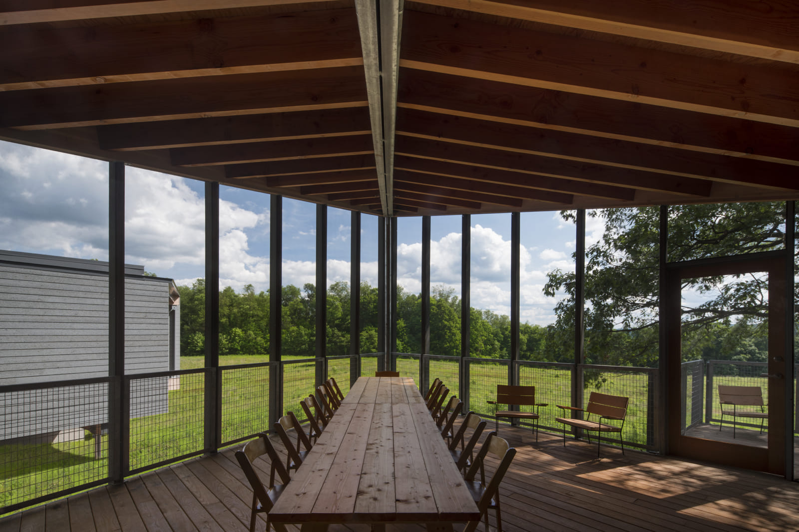 Fallingwater Institute gains 4 spartan yet beautiful dwellings by ...