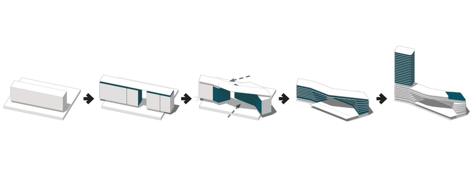 DLR Group's Dream Hotel in Las Vegas begins construction | News | Archinect