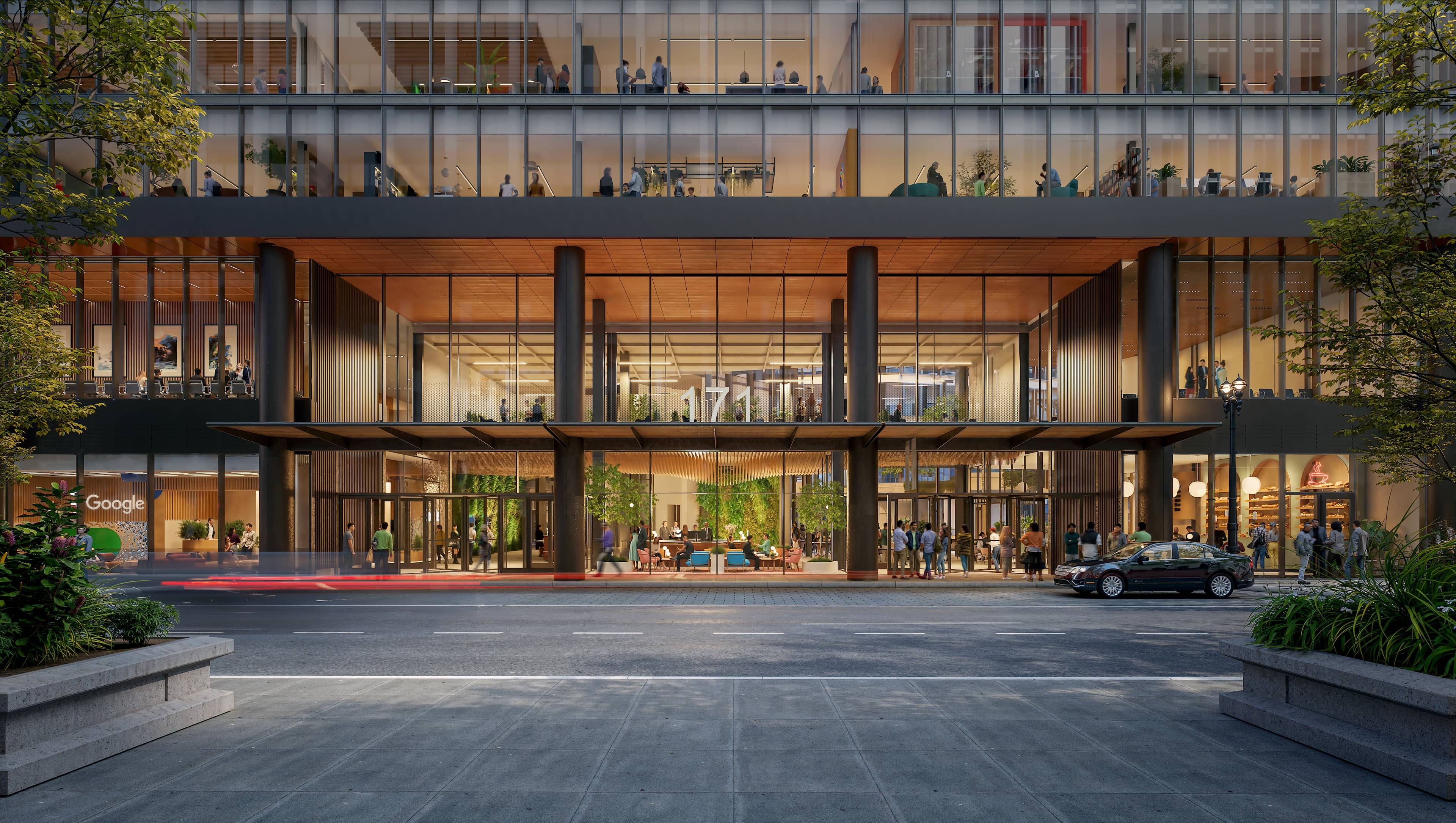Google updates Thompson Center renderings before first full year of ...