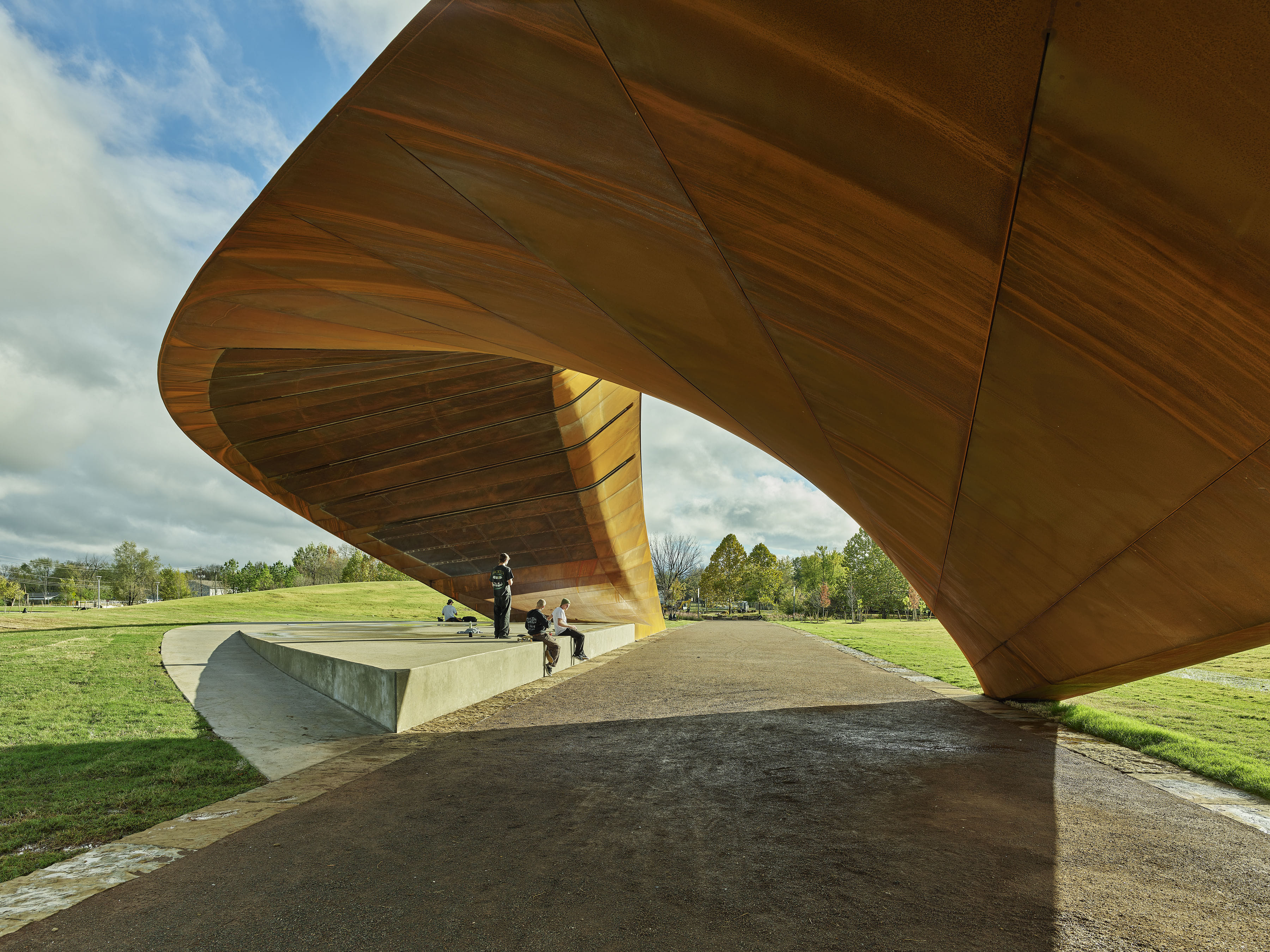 Trahan Architects completes community-enhancing pavilion design in ...