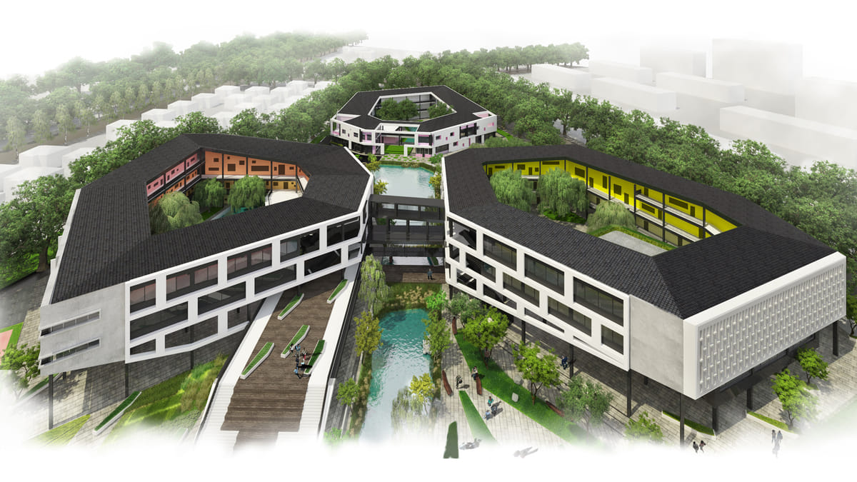 Courtyard School | MAP | Archinect