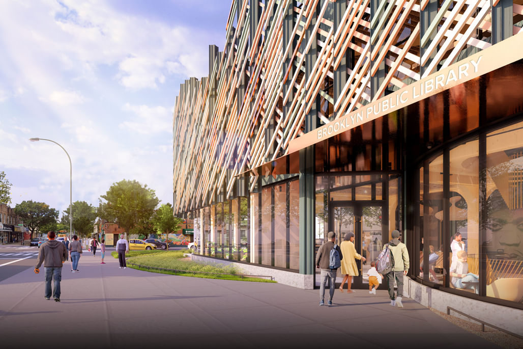 Plans for restorative New Lots Library are unveiled in Brooklyn | News ...