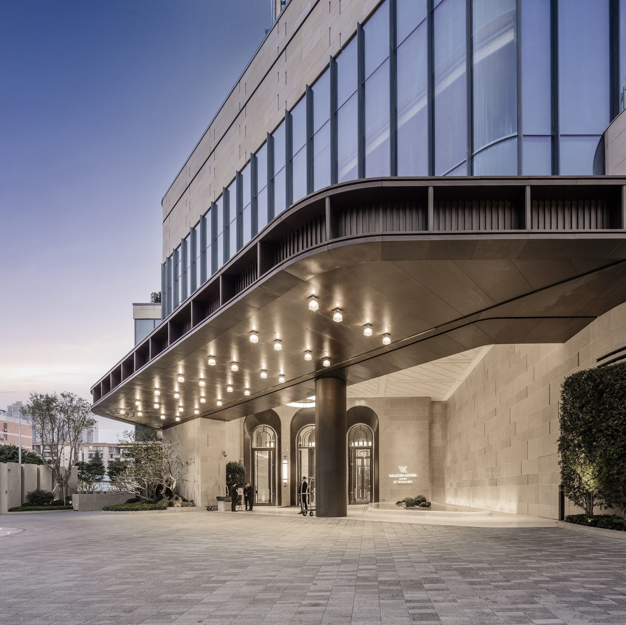 Aedas-Designed Xiamen Paragon Lianhua Lane Complex and Waldorf Astoria ...