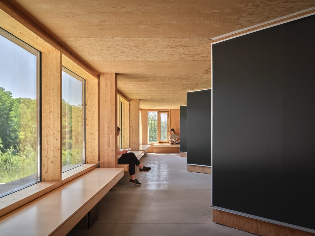 Montgomery Sisam completes mass timber research facility for University ...