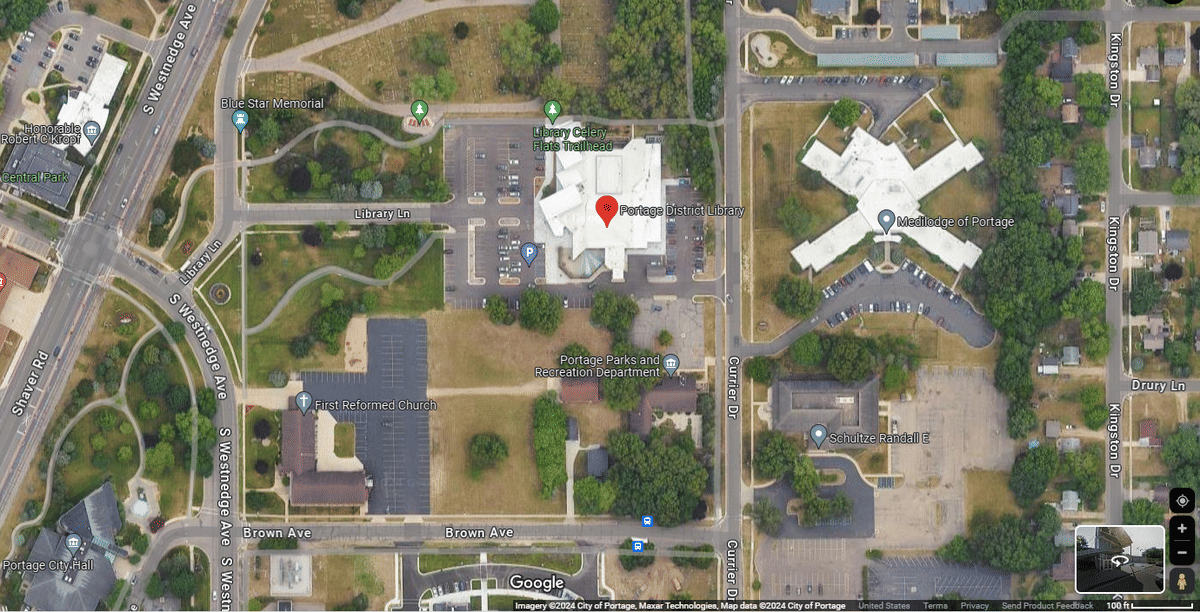 Portage District Library - Book Drop | TMP Architecture | Rich Hamming ...