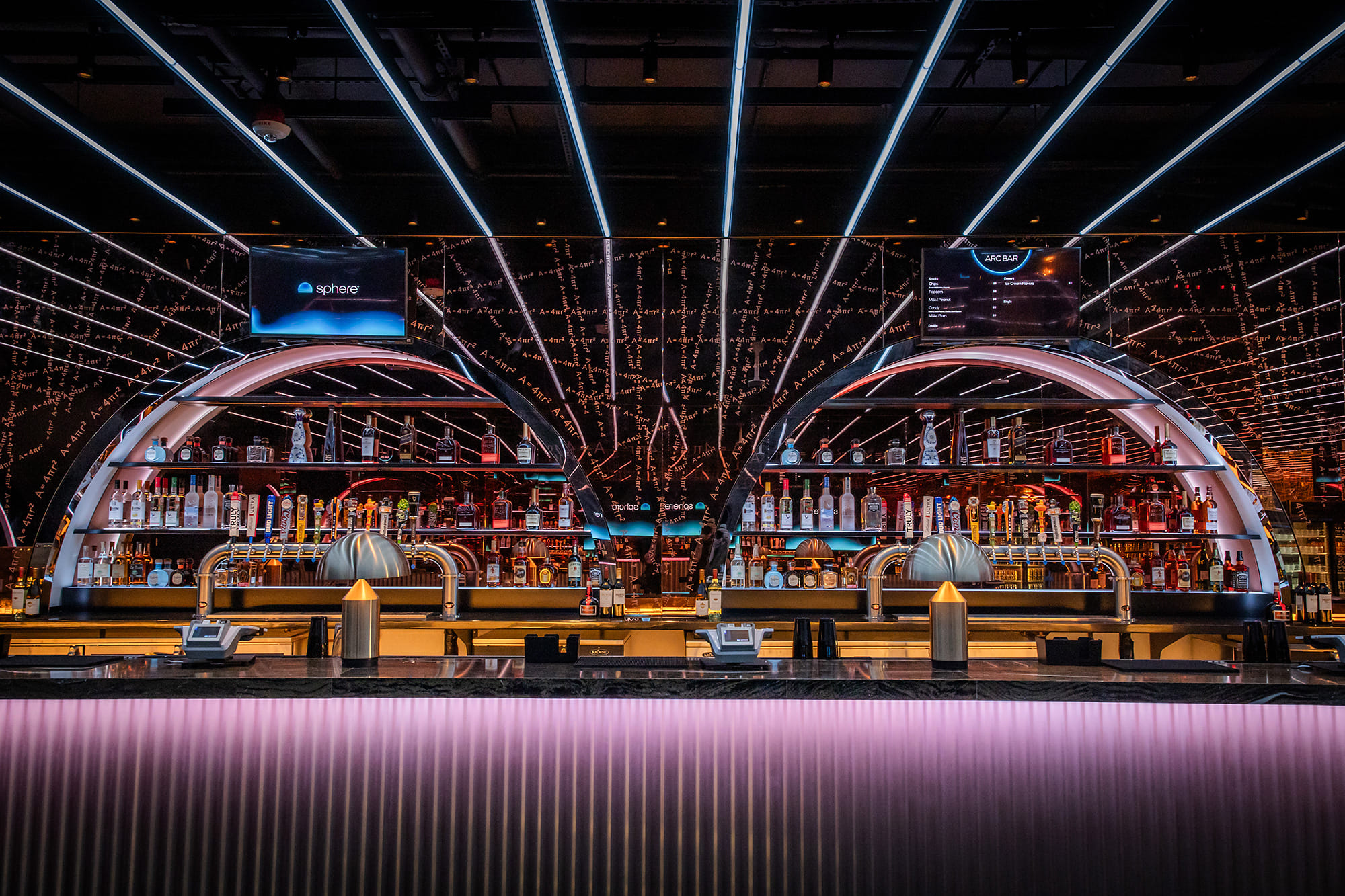 Take a look inside the Las Vegas Sphere's interior and lighting designs ...