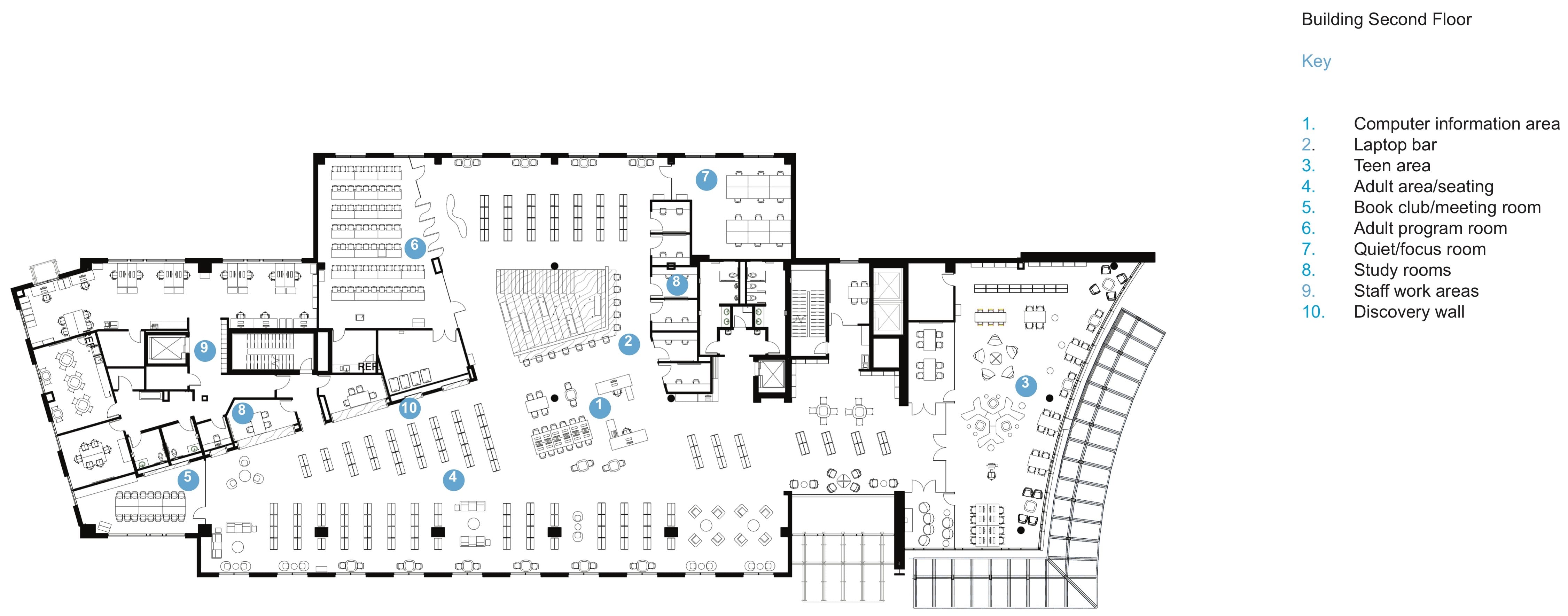 HGA-designed Brambleton Library, Providing Loudoun County, VA with a ...