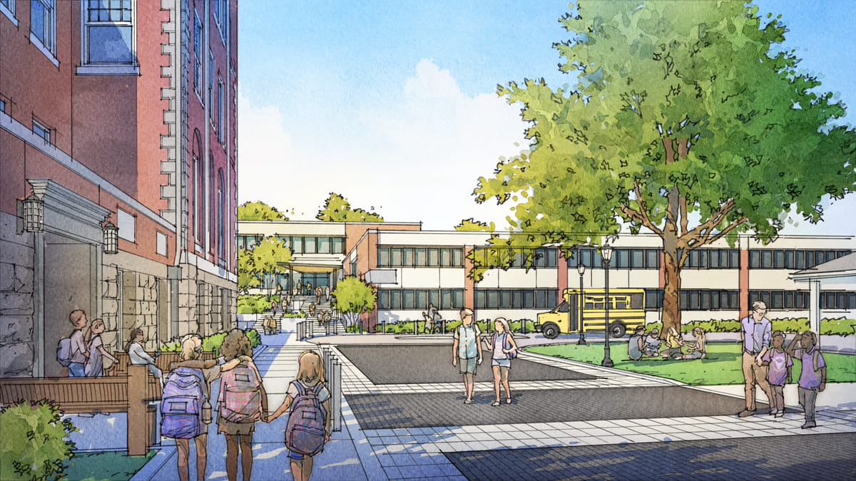 Campus Walk; Western Pennsylvania School for the Deaf | DRAW Collective ...