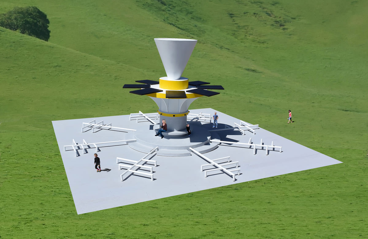 The Solar Rain Tree pavilion | michael jantzen | Archinect