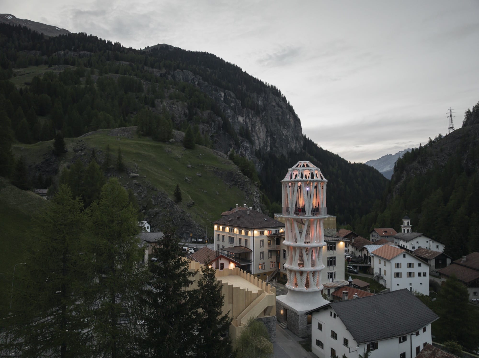 World’s tallest 3D-printed building completed in the Swiss Alps | News ...