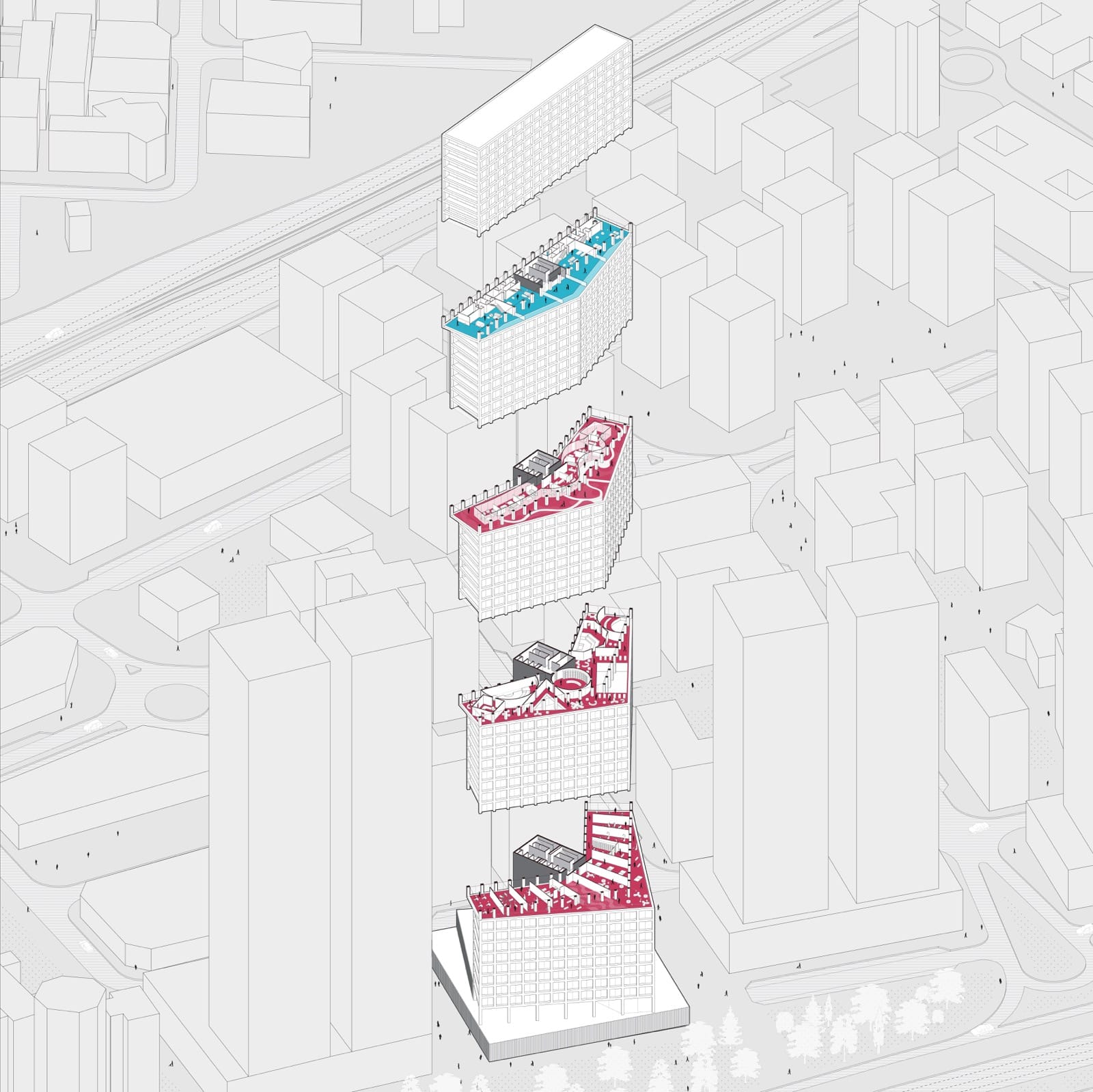 OMA reveals winning tower design for their first built project in ...
