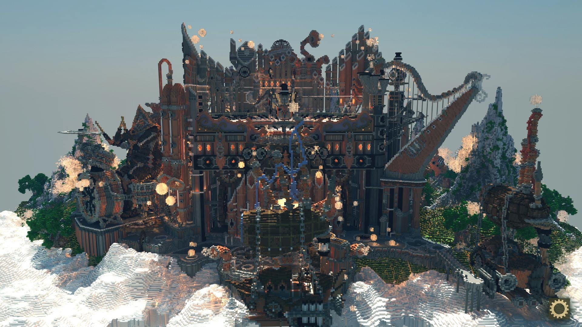 This studio illustrates Minecraft's architectural capabilities to ...