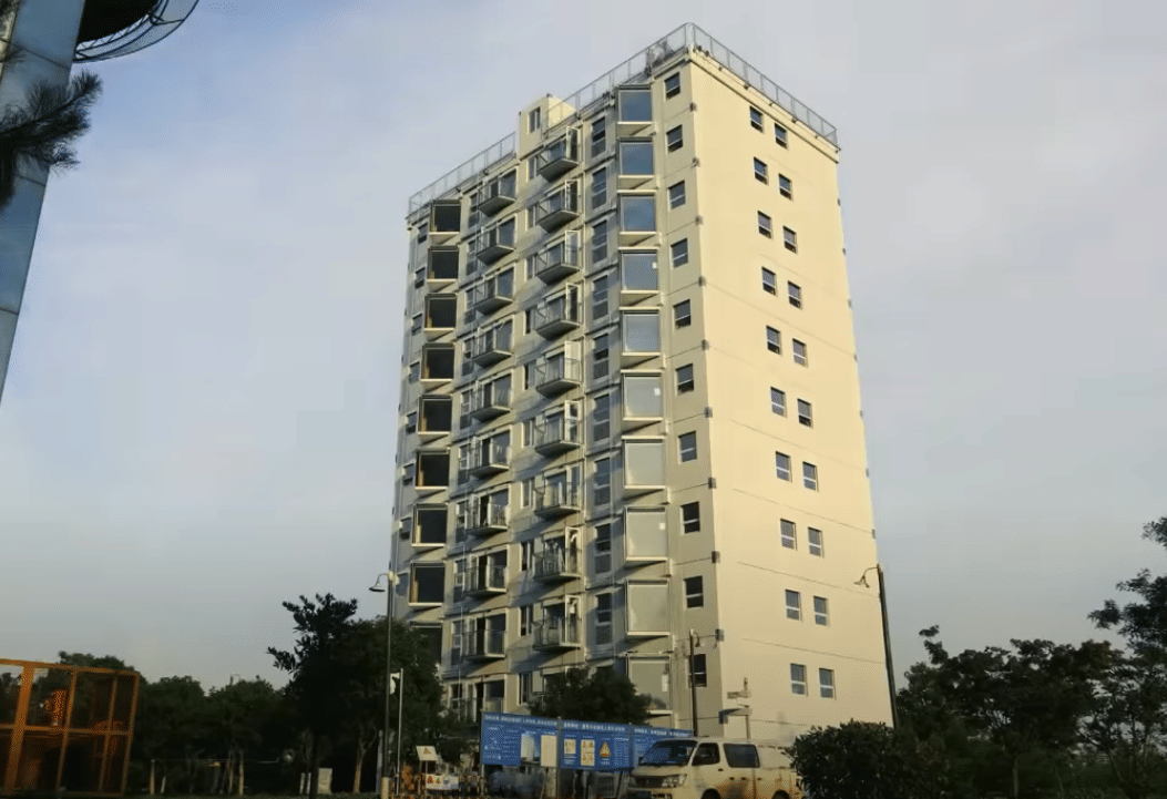 10-story apartment building in Changsha, China erected in 28 hours ...
