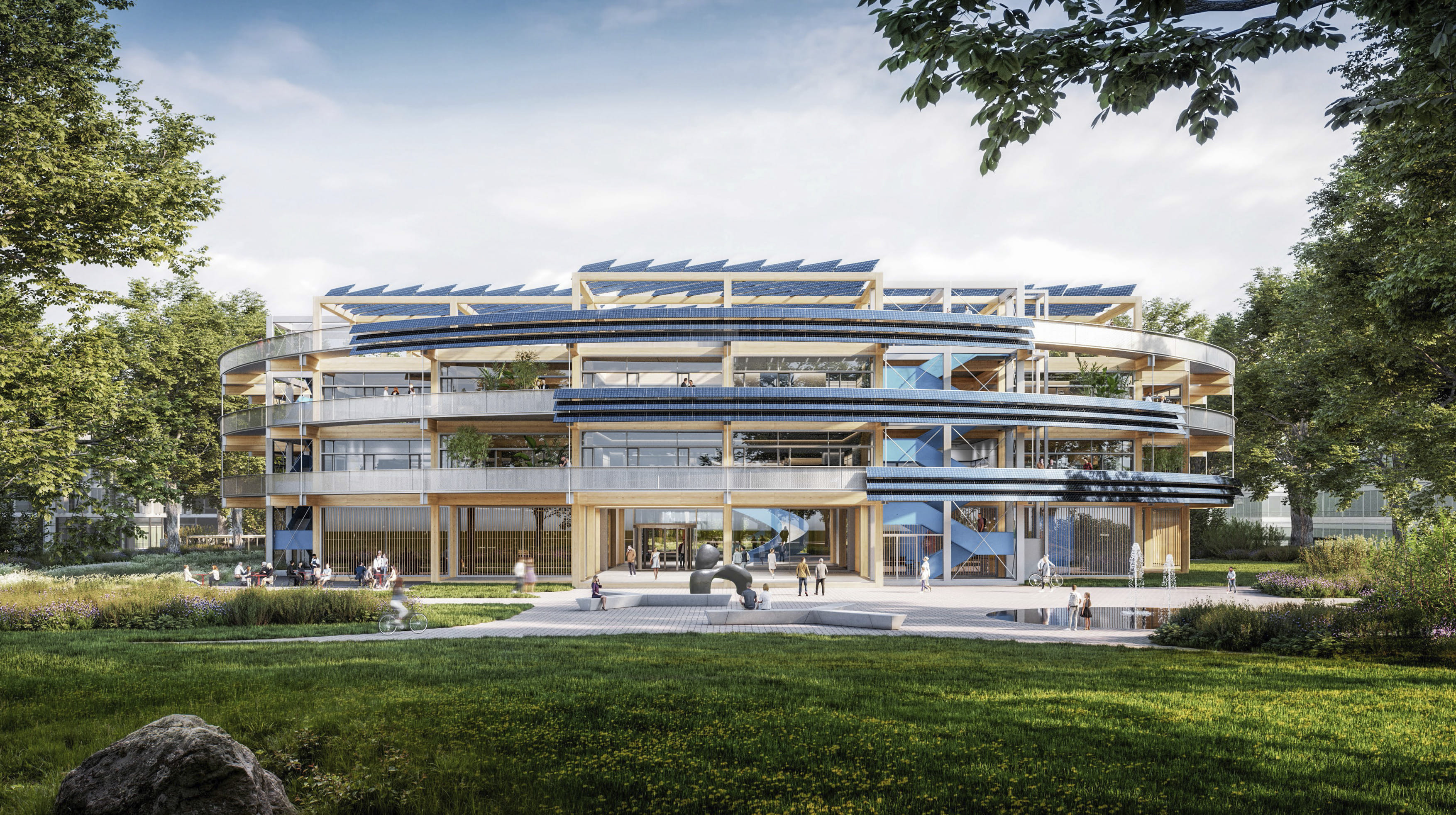 Brainergy Hub | HENN | Archinect