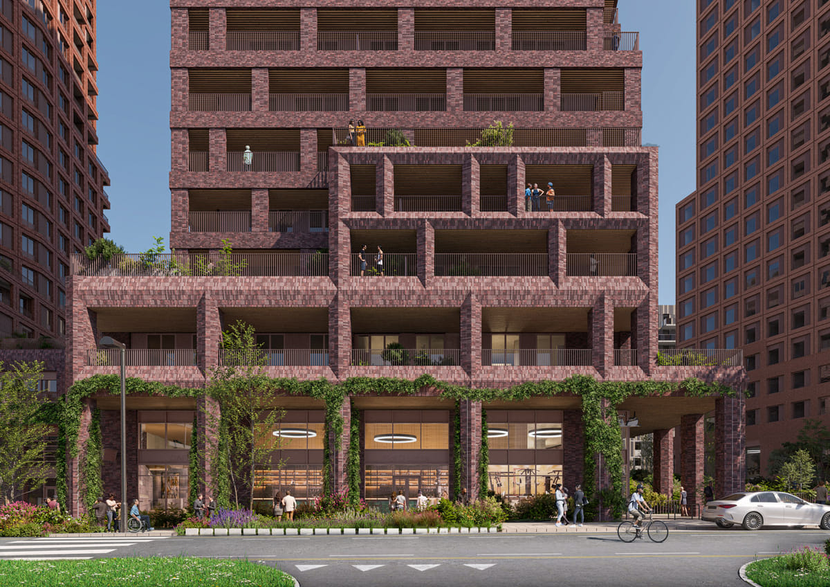 International Quarter London North | Mecanoo | Archinect