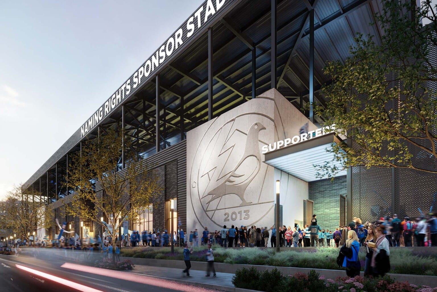 New HOK-designed NYCFC soccer stadium wins planning approval as part of ...