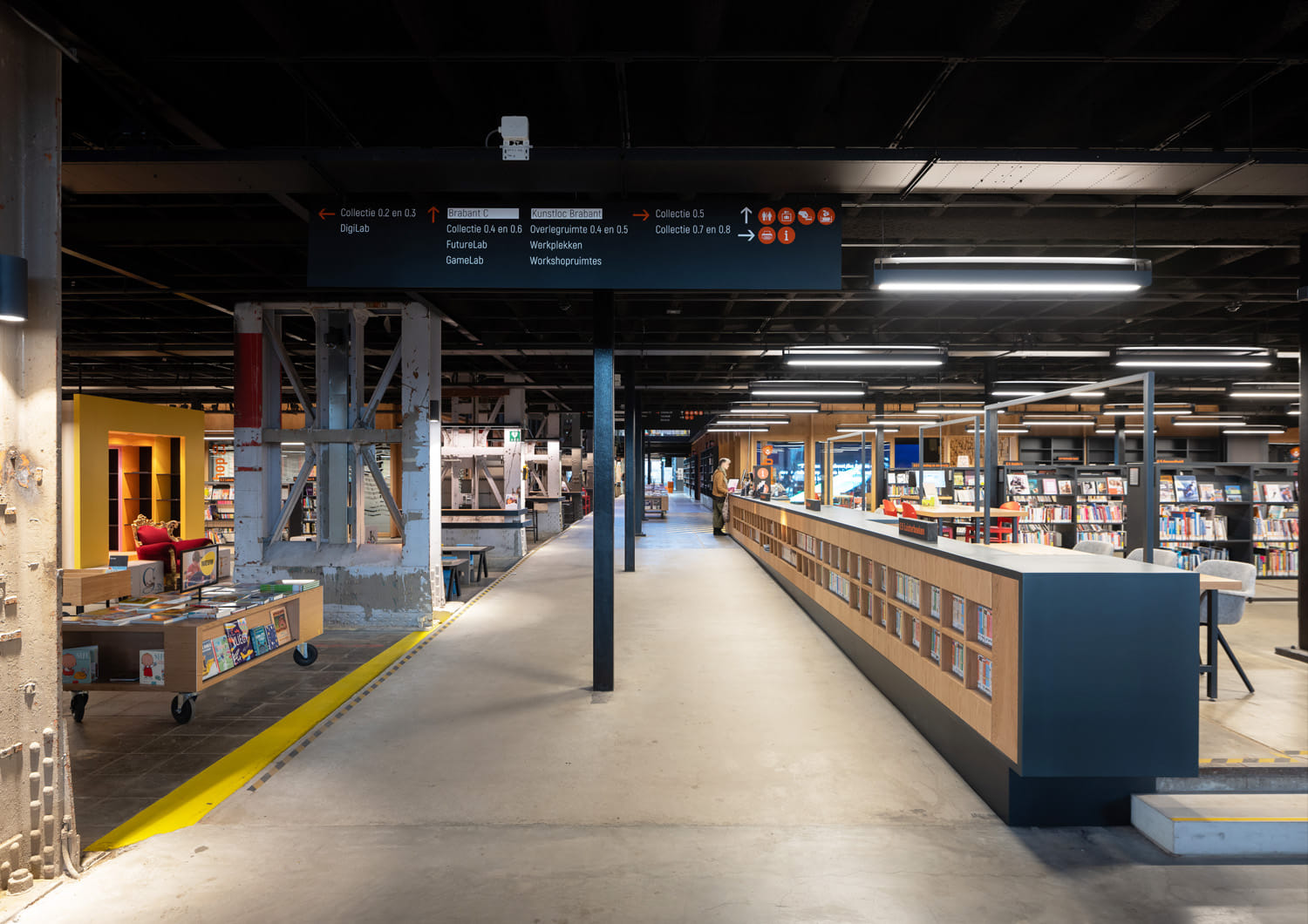 LocHal Library Interior Design by Mecanoo | Mecanoo | Archinect