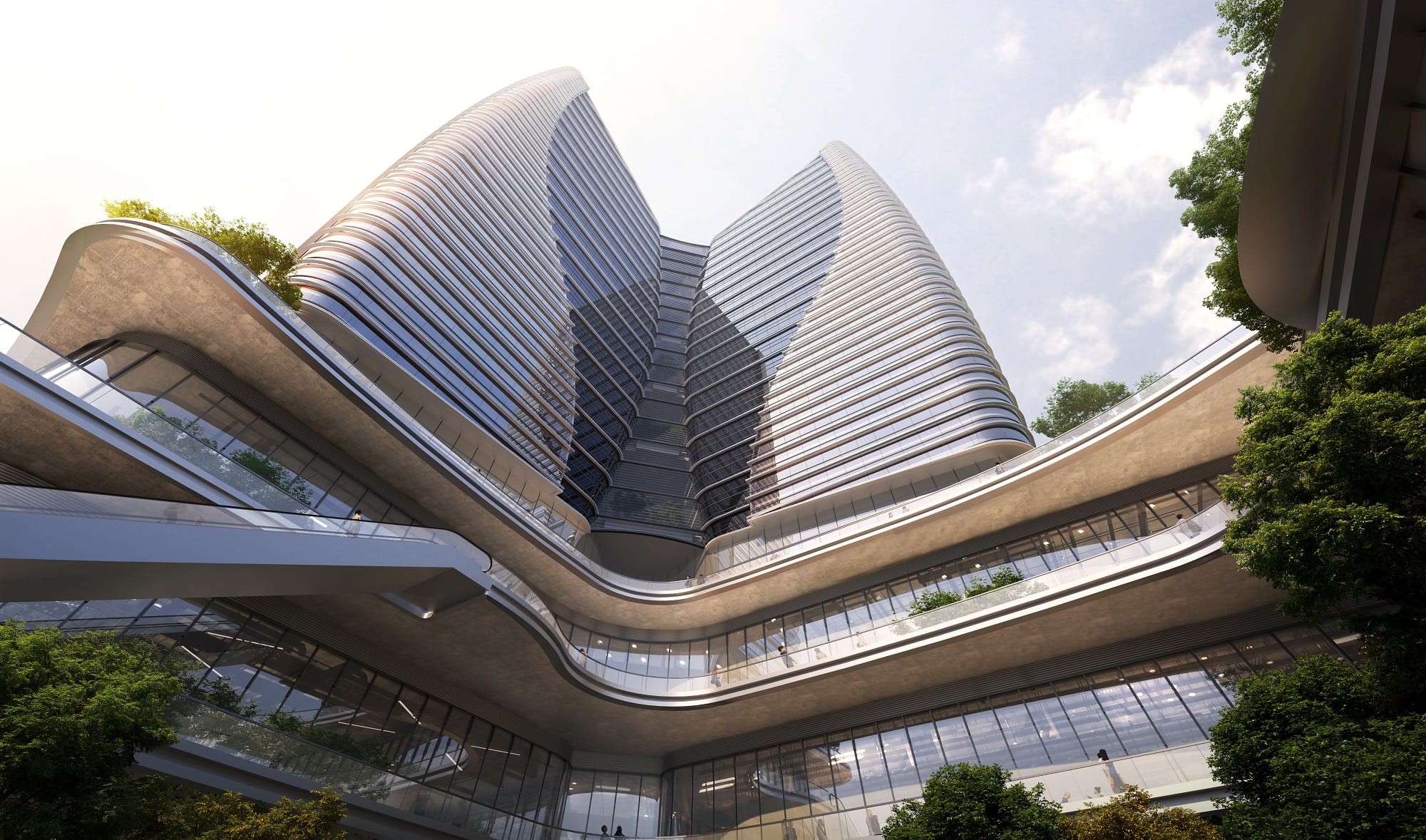 Unveiling a Gigantic Butterfly Headquarters in Hangzhou Designed by ...