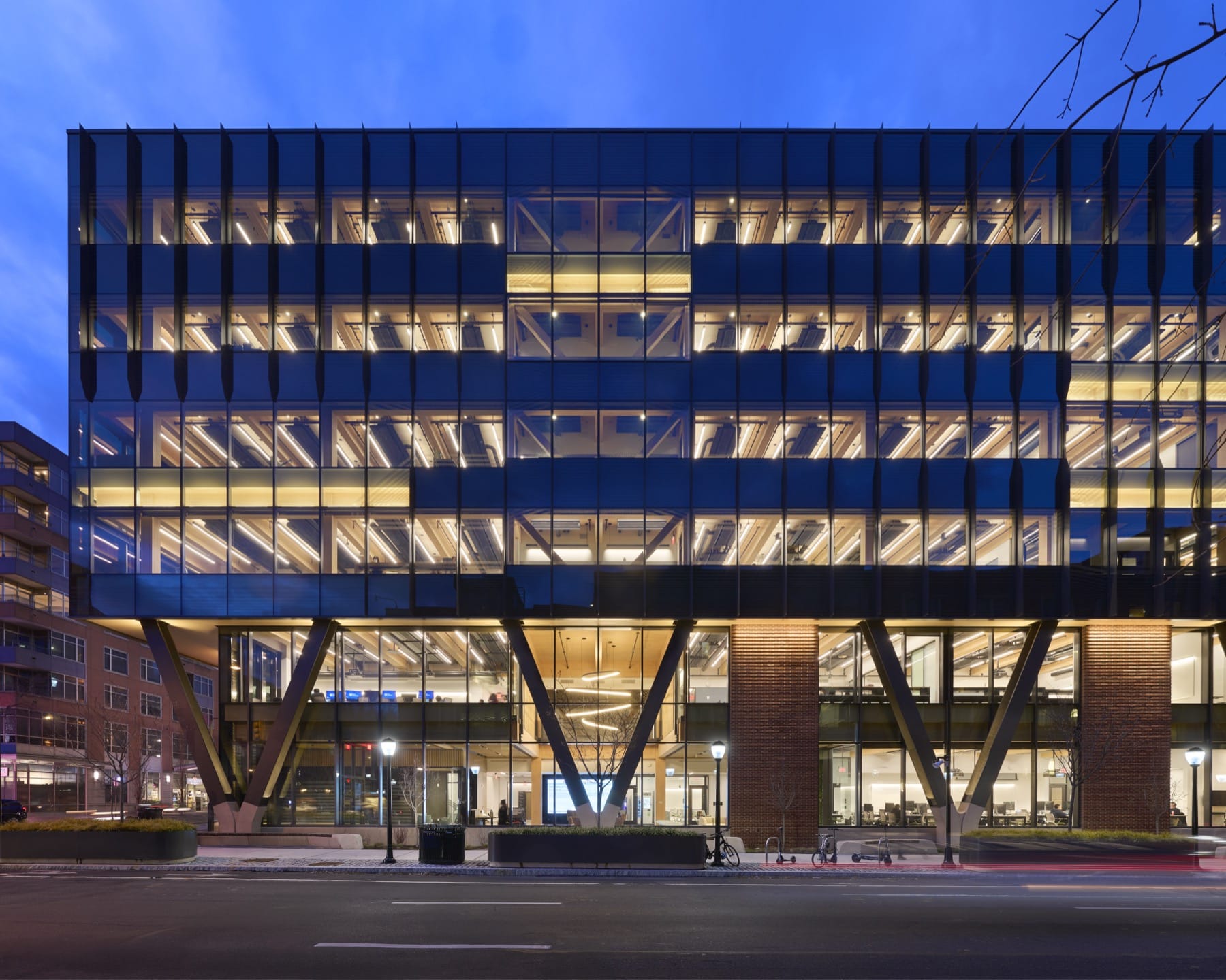 Tallest mass timber academic building on the East Coast completed for ...