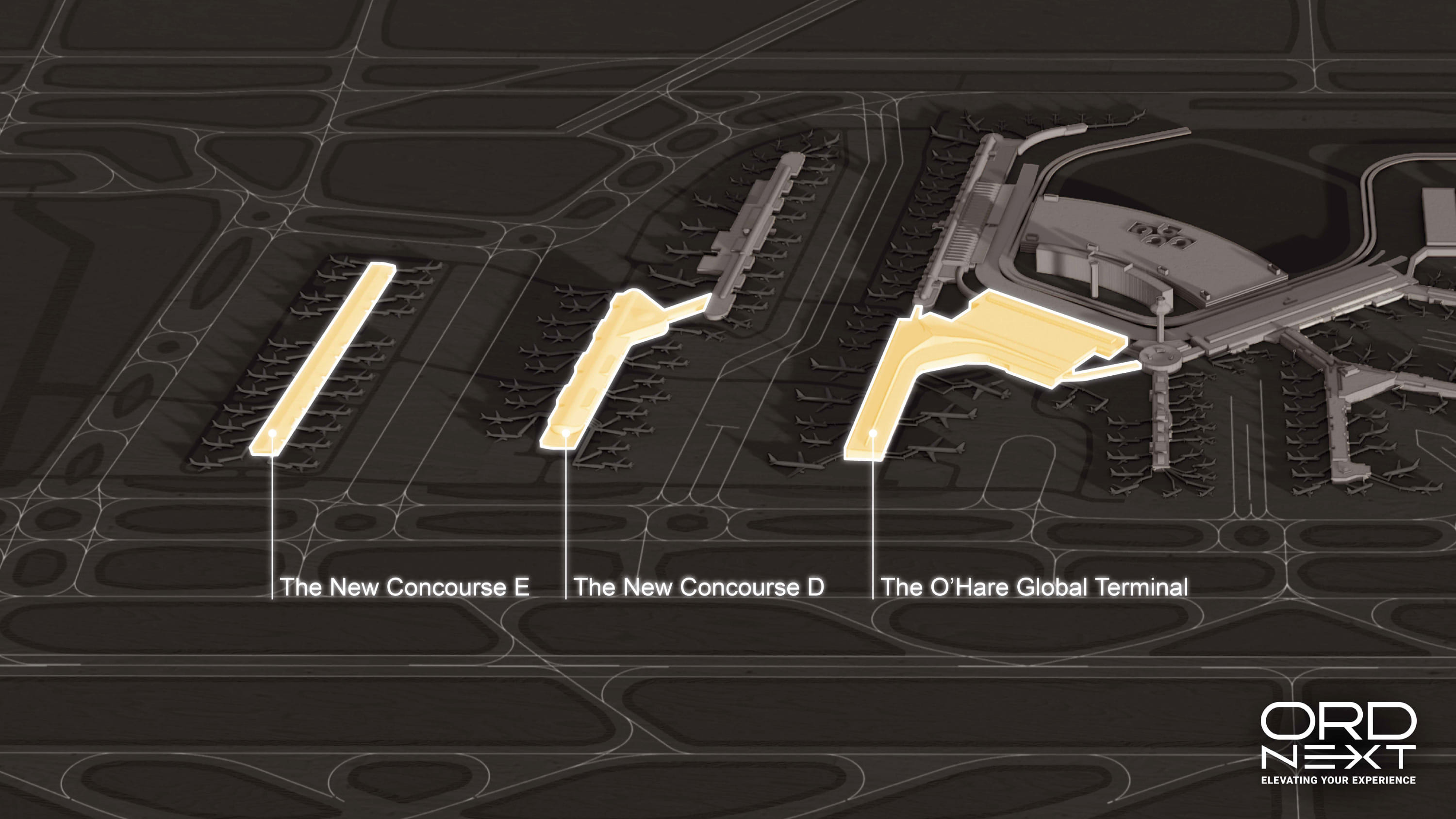Chicago O'Hare's new SOM-led Concourse D breaks ground + new renderings ...