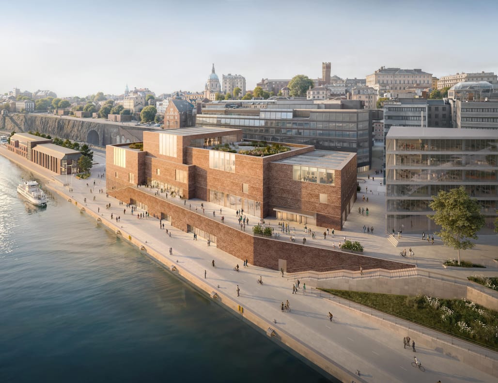Chipperfield presents new Nobel Center design with reclaimed bricks in ...