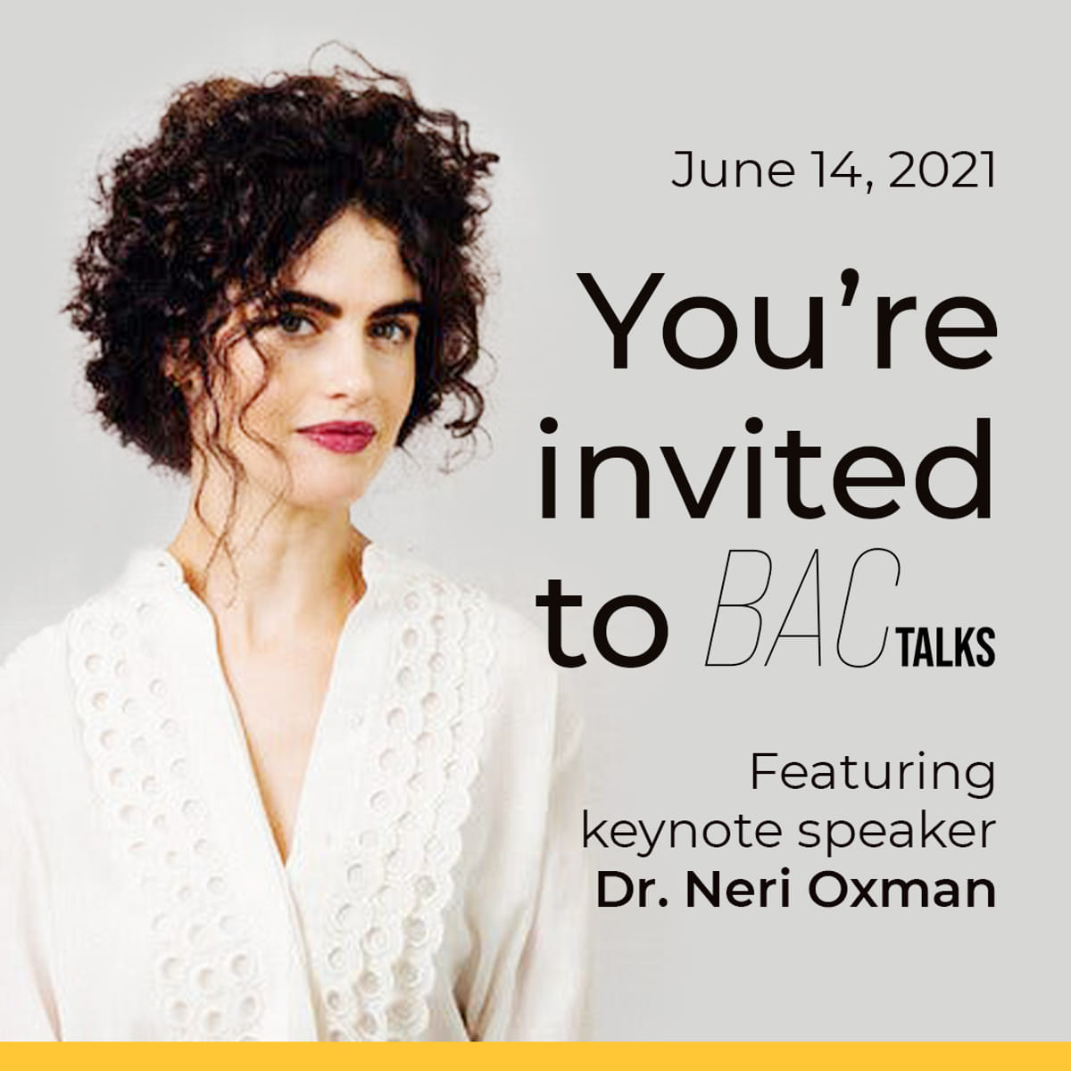 BAC Talks | Boston Architectural College (BAC) | Archinect