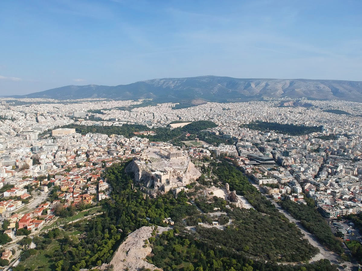 The Building, The Hill & The Monument; The Stavros Niarchos Cultural ...