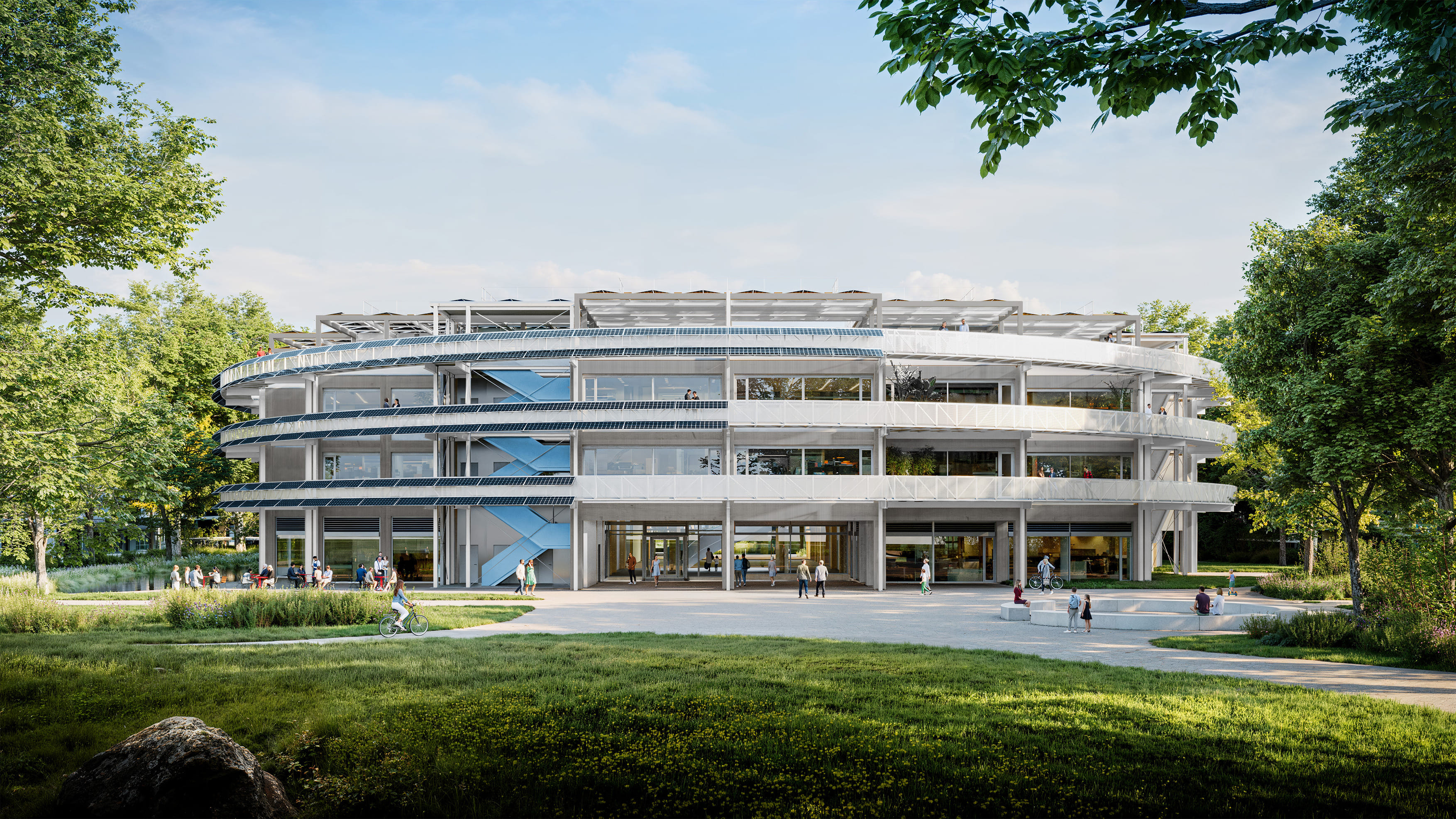 Brainergy Hub | HENN | Archinect