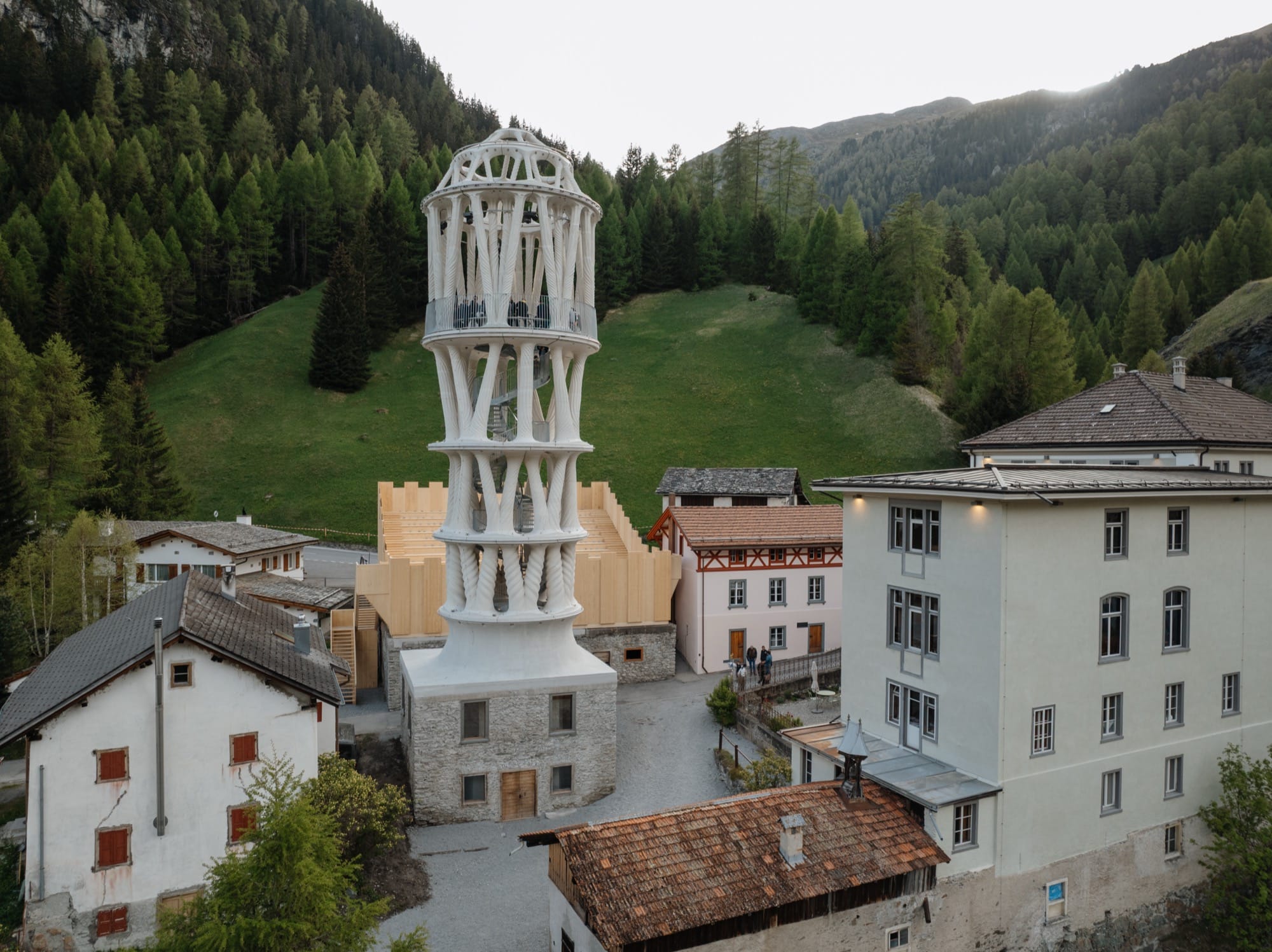 World’s tallest 3D-printed building completed in the Swiss Alps | News ...