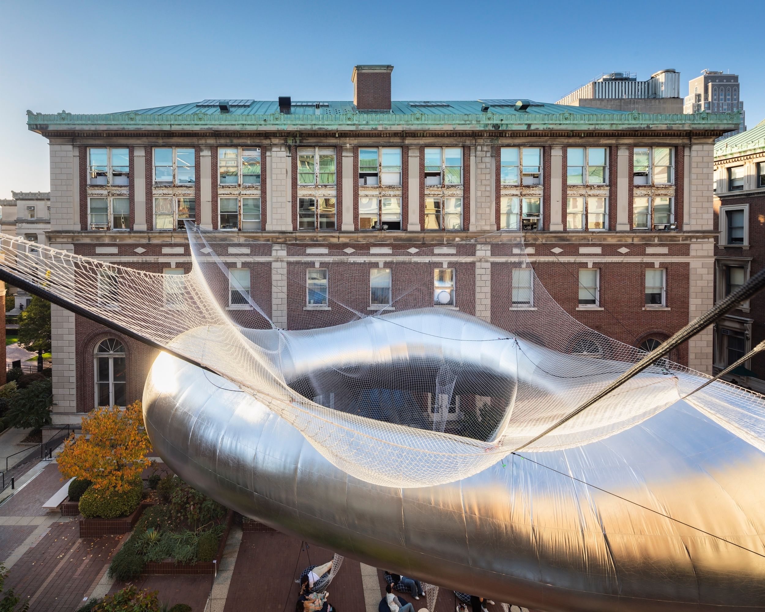 Columbia GSAPP's floating 'Cloud' installation seeks to unite a ...