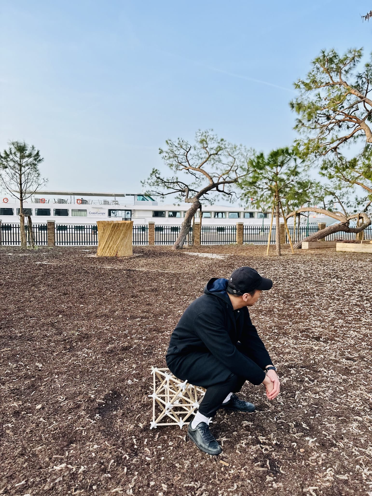 A Japanese teahouse prototype made from food waste debuts at this year ...