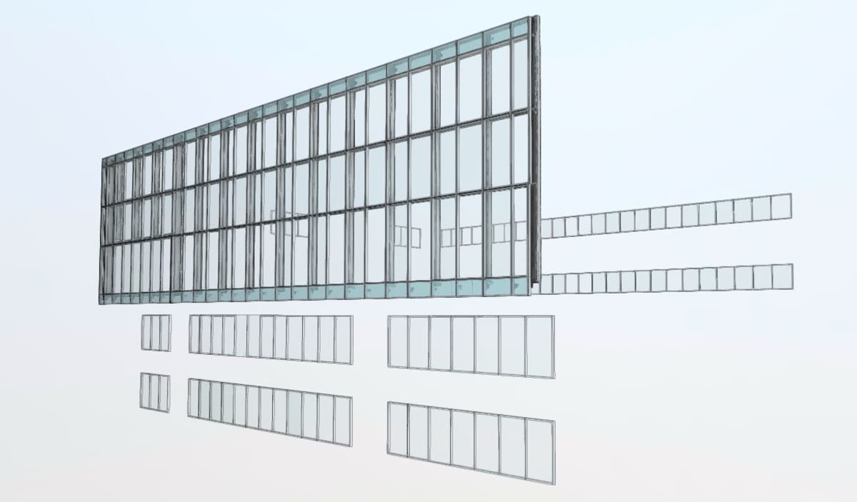 LAX Terminal 6 Glazing Model | GANT Architects Inc. | Archinect