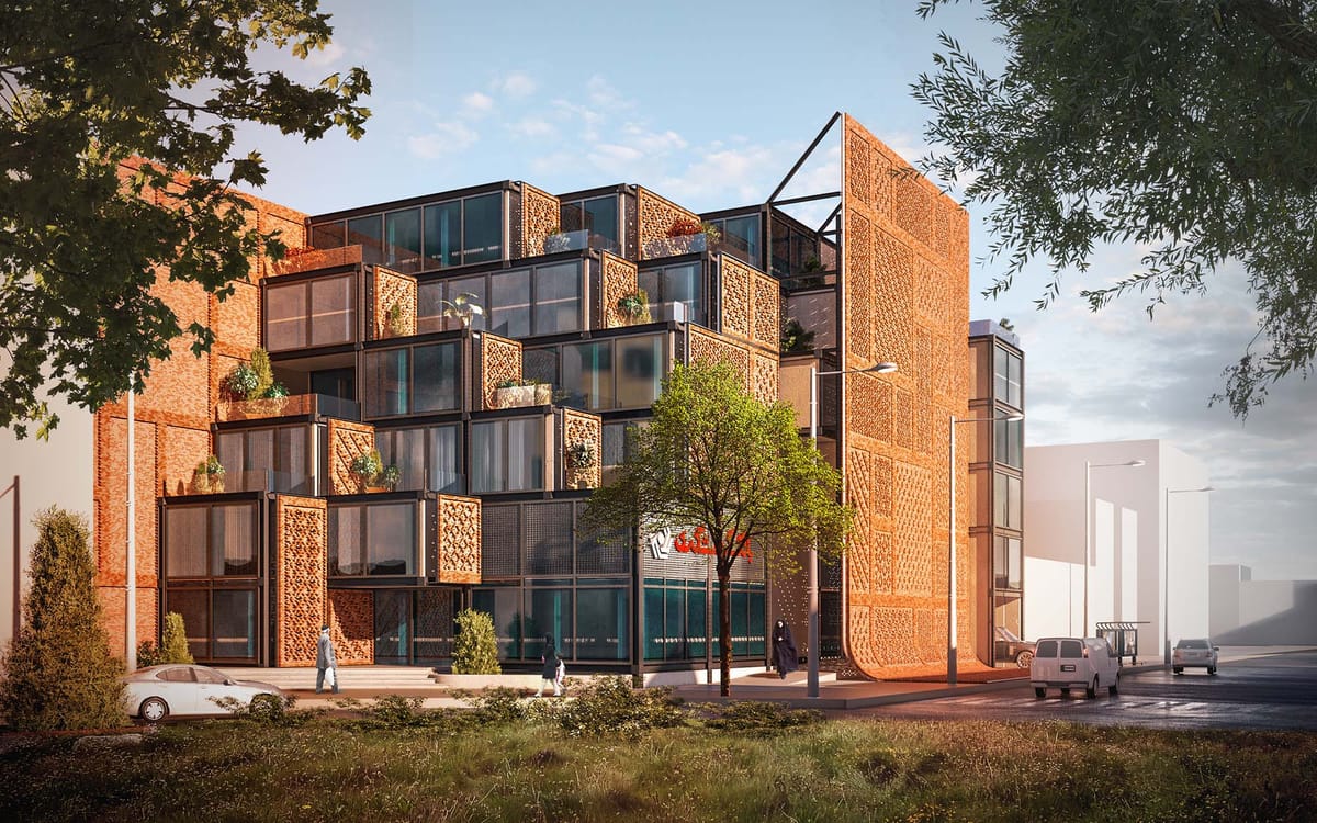 Tourism Bank Building | Architraz | Archinect