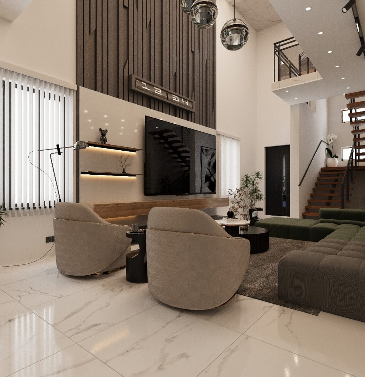 Luxury Five-Bedroom Duplex Penthouse | Robert Adika | Archinect